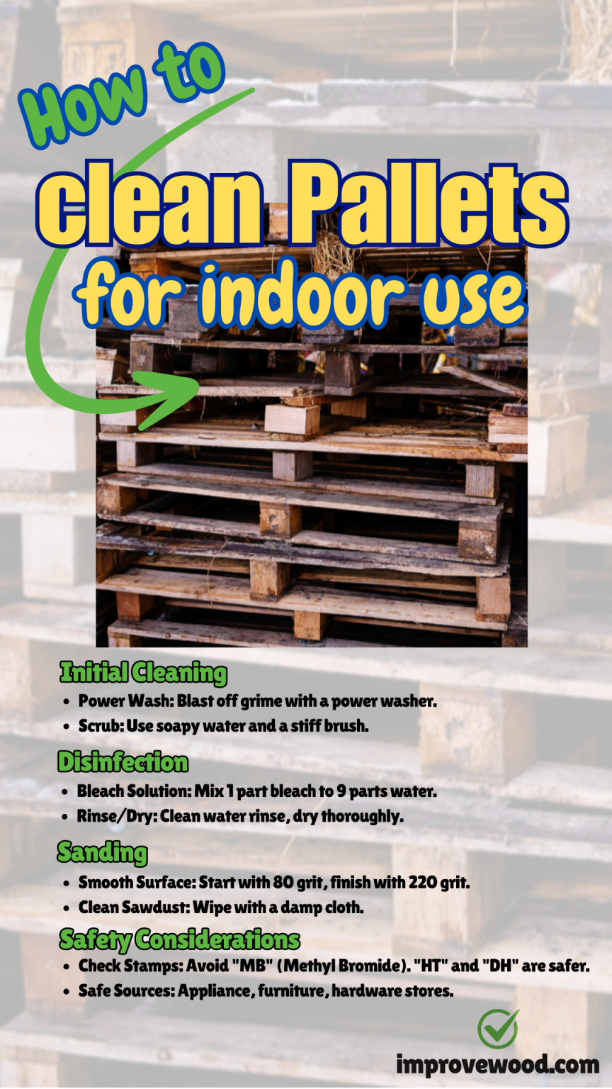 How To Clean Pallet Wood For Indoor Use 2025