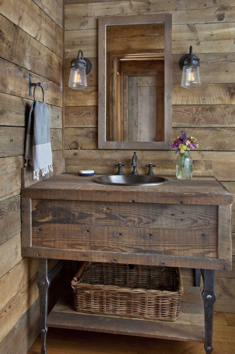 10 Intense Rustic Bathroom Decor Ideas for a Warm and Cozy Retreat 2025