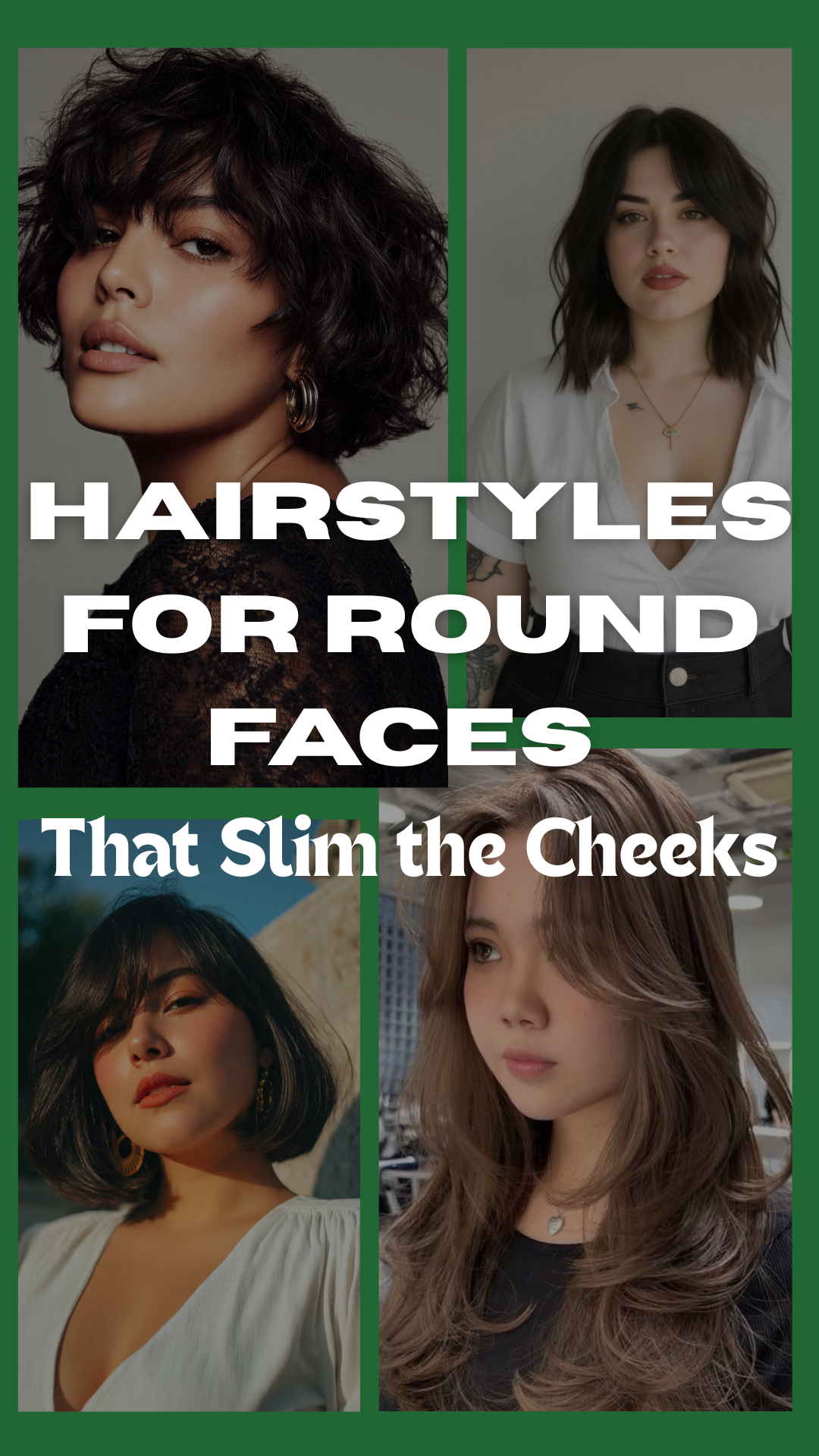 10 Hairstyles For Round Faces That Slim The Cheeks 2026