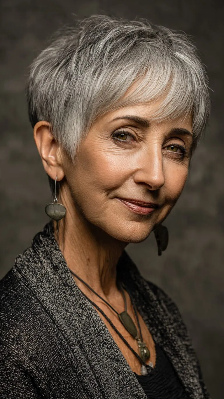 10 Hairstyles for Women Over 60 with Fine Hair 2026