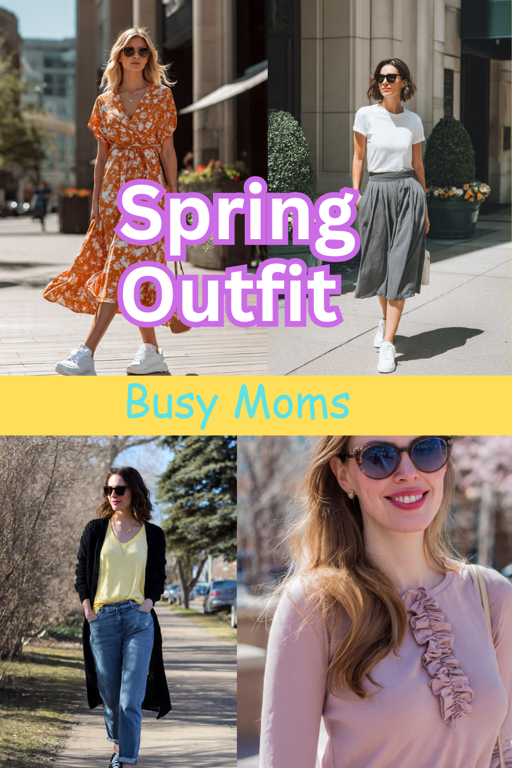 Comfortable Spring Outfits for Busy Moms: Stylish, Practical ...